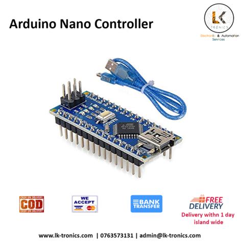 NANO V3 0 Controller Terminal Adapter LK Tronics