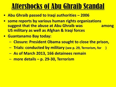 Ppt Aftershocks Of Abu Ghraib Scandal Powerpoint Presentation Free