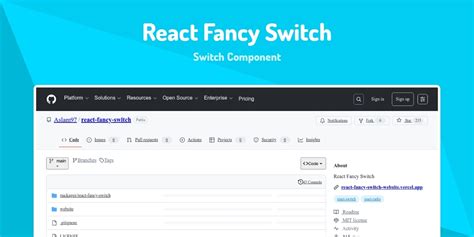React Fancy Switch Switch Component Made With Reactjs