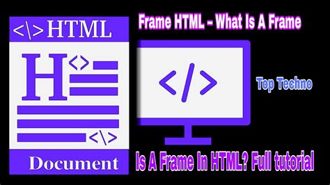 Frame Html What Is A Frame In Html Full Tutorial