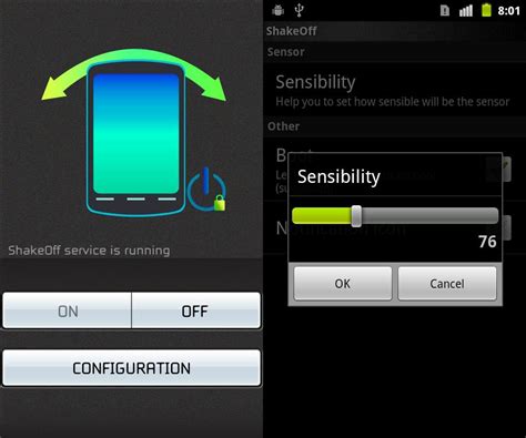 shake screen off android app download chip