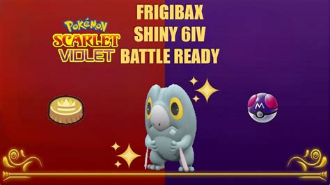 Pokémon Scarlet And Violetfrigibax Shiny 6iv Level Etsy Uk
