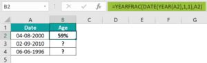 YEARFRAC In Excel Formula Examples How To Use