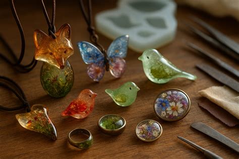 Animaux En Résine Figurines Artisanales Uniques Pour Décorer Collectionner Et Offrir Bijoux