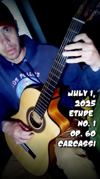 Practicing Carcassi Etude No 1 Op 60 Youtube