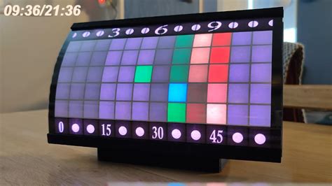 The Curved Nature Of Time Clock Hackaday