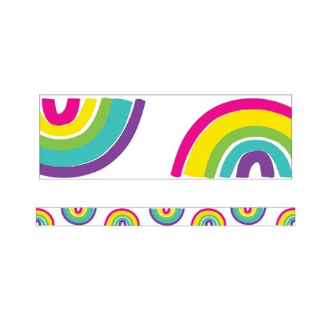 Rainbow Border Clip Art