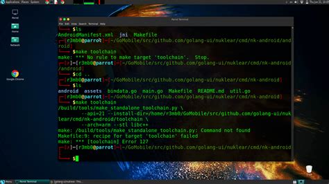 Make Toolchain Doesn T Work For Me Issue Golang Ui Nuklear GitHub