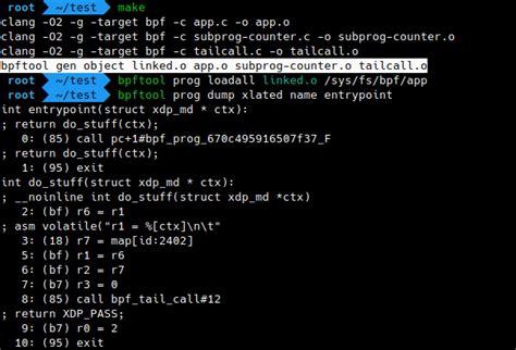 Features Of Bpftool The Thread Of Tips And Examples To Work With Ebpf Objects