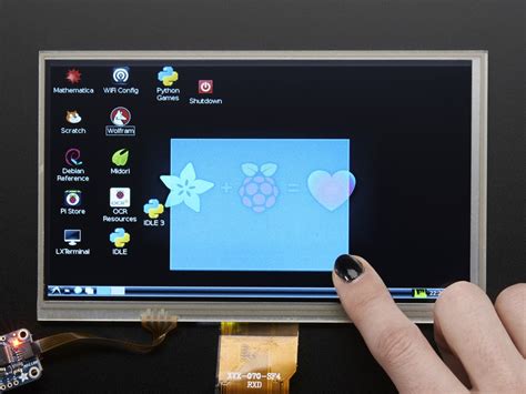 HDMI Pi Display W Touchscreen X W Mini Driver Buy In Australia ADA