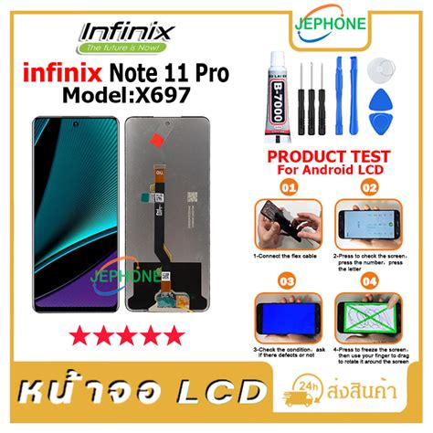 หน้าจอ Lcd Display จอ ทัช Infinix Note 11 Pro X697 งานแท้ อะไหล่มือถือ อินฟินิกซ จอพร้อม