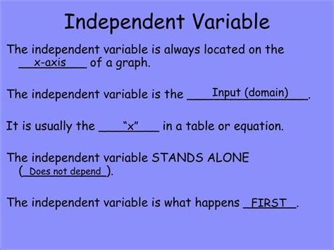 Ppt Independent And Dependent Variables Powerpoint Presentation Free