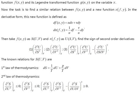 solved function f x y and its legendre transformed function