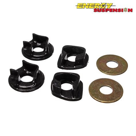 Energy Suspension Motor Mounts Inserts Black Civiccrx 87 93 Mcg