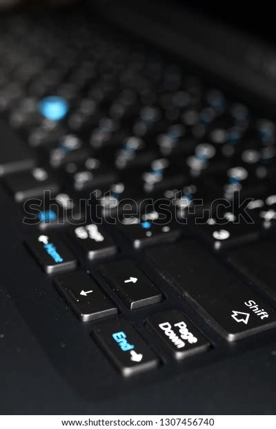 Modern Laptop Keyboard Pointing Stick Stock Photo 1307456740 Shutterstock