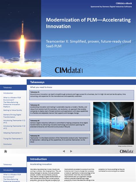 Cimdata Ebook Siemens Teamcenter X Tcm27 90182 Pdf Product Lifecycle Cloud Computing