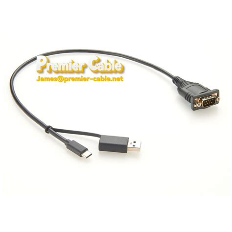 China Serial Cable USB Type A USB Type C DB9 Pengilang Pembekal Kilang Perkhidmatan OEM