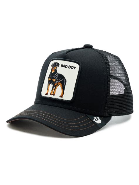 Goorin Bros Czapka Z Daszkiem Naughty Pup 101 0522 Czarny Modivopl