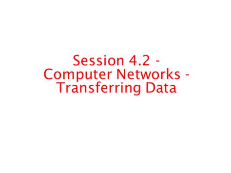 Cambridge Igcse In Ict Unit 4 Networks And The Effects Of Using