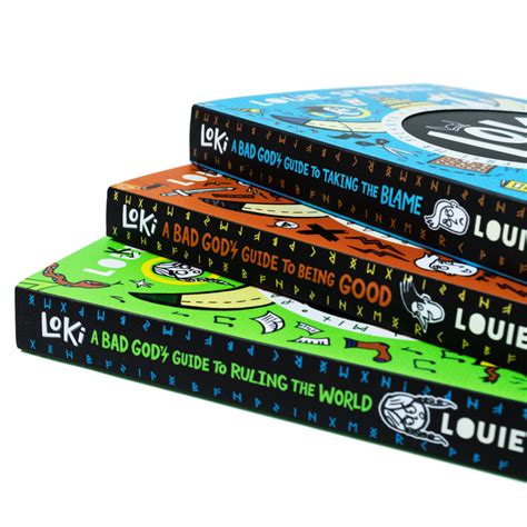 Loki A Bad Gods Guide Series By Louie Stowell 3 Books Collection Set Lowplex Books