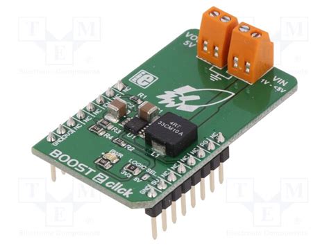 Boost 2 Click Mikroe Click Board Prototype Board Comp Mcp1642b