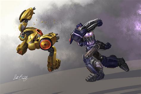 Soundwave Vs Bumblebee By Scottbenefiel On DeviantArt
