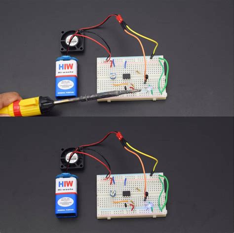 Make A Temperature Controlled Dc Fan Using Thermistor Rees52