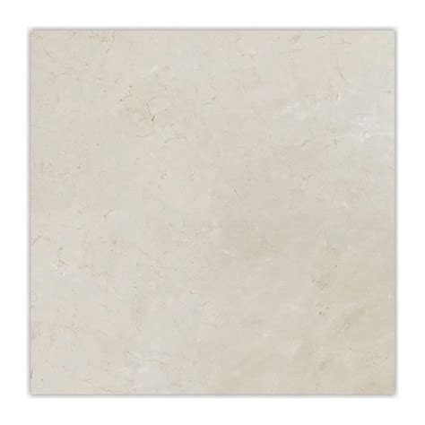 Crema Marfil Polished 18x18 Marble Tile Tile Floor Tiled Fireplace