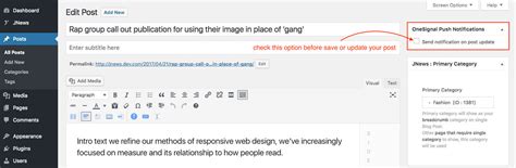 Desktop Push Notification Jegtheme Support And Documentation