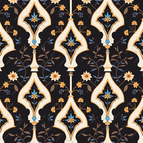 Premium Vector Indian Temple Patterns With Sacred Architecture