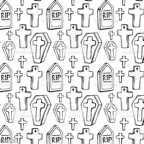 교차 하는 기호 원활한 패턴 그런 지 손으로 그린 기독교 십자가 종교 표지판 아이콘 십자가 상징 벡터 일러스트 레이 션 0명에 대한 스톡 벡터 아트 및 기타 이미지 Istock