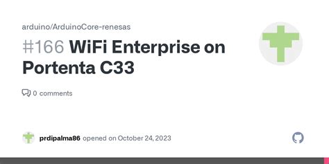 wifi enterprise on portenta c33 · issue 166 · arduino arduinocore