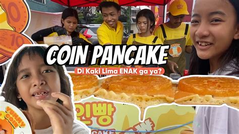 Food Diary Zara Cute Cobain Roti Koin Ala Korea Di Pinggir Jalan Street Food Youtube