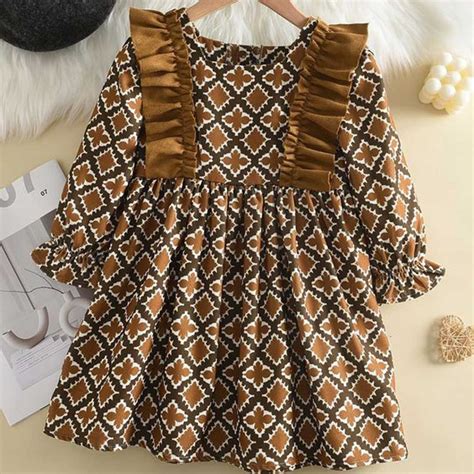 جادوی پاییز با این ۴۴ مدل پیراهن پاییزی بچه گانه دخترانه جدید ۱۴۰۲ ماگرتا