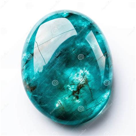 shiny polished blue gemstone with crystal patterns and smooth surface