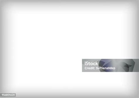 흰색 그라데이션 배경 회색 그림자와 함께입니다 메쉬 회색 프레임 스튜디오 흰색 배경 가리기에 대한 스톡 벡터 아트 및 기타 이미지 가리기 검은색 그라데이션 Istock