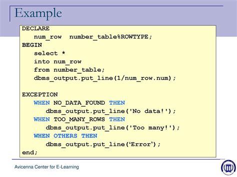 sql pl sql presented by dr samir tartir ppt download