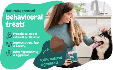 Happy Heroes Clever Calming Dog Treats 100 Natural Supplement