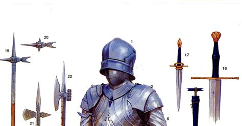 Оружие и доспехи тевтонского рыцаря вторая половина 15 века Арт Грэм Тернер 310119 0415