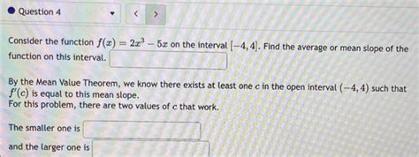solved consider the function f x 7−7x2 on the interval