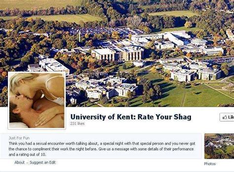 Anger Over Sex Rating Facebook Page For University Of Kent Babes