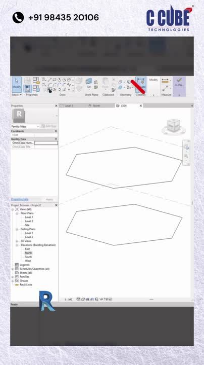 C Cube Cad Centre On Linkedin Revit Massingtechniques Tallbuildings Architecture Cad…