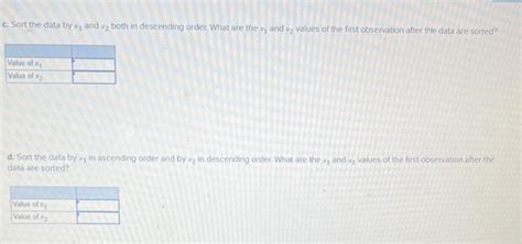 The Accompanying Data Set Contains Two Variables X1