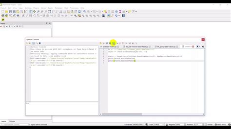 QGIS Python PyQGIS Get Raster Layer Statistics YouTube