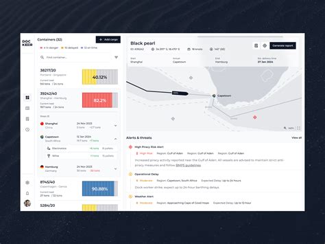 Docker The Container Overview Dashboard By Merixstudio On Dribbble
