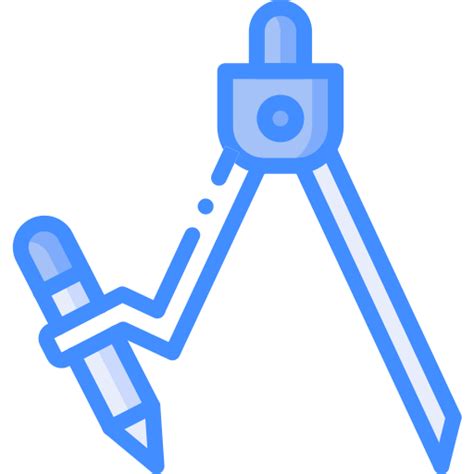 Compass Basic Miscellany Blue Icon