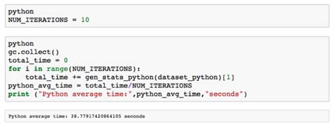 数据处理性能对比（python原生 Vs Pandas Vs Numpy） 知乎