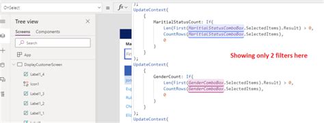 Multiple Optional Filter For PowerApps Data Table