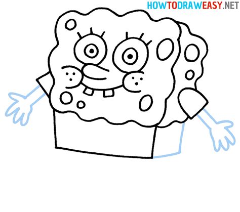 How To Draw Spongebob Squarepants How To Draw Easy