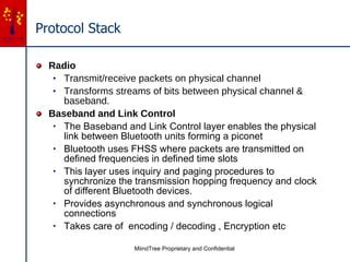 Bluetooth Intro PPT Computer Networking Computing